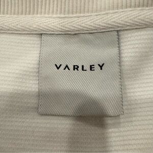 Varley | Sweaters | Varley Vine Half Zip White Ivory Gold Pullover Size ...